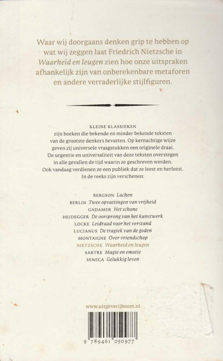 Waarheid en Leugen – Nieuw Elan in papier en beeld